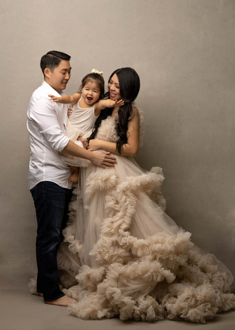 Studio Maternity Photo Shoot | Just A Tina Bit