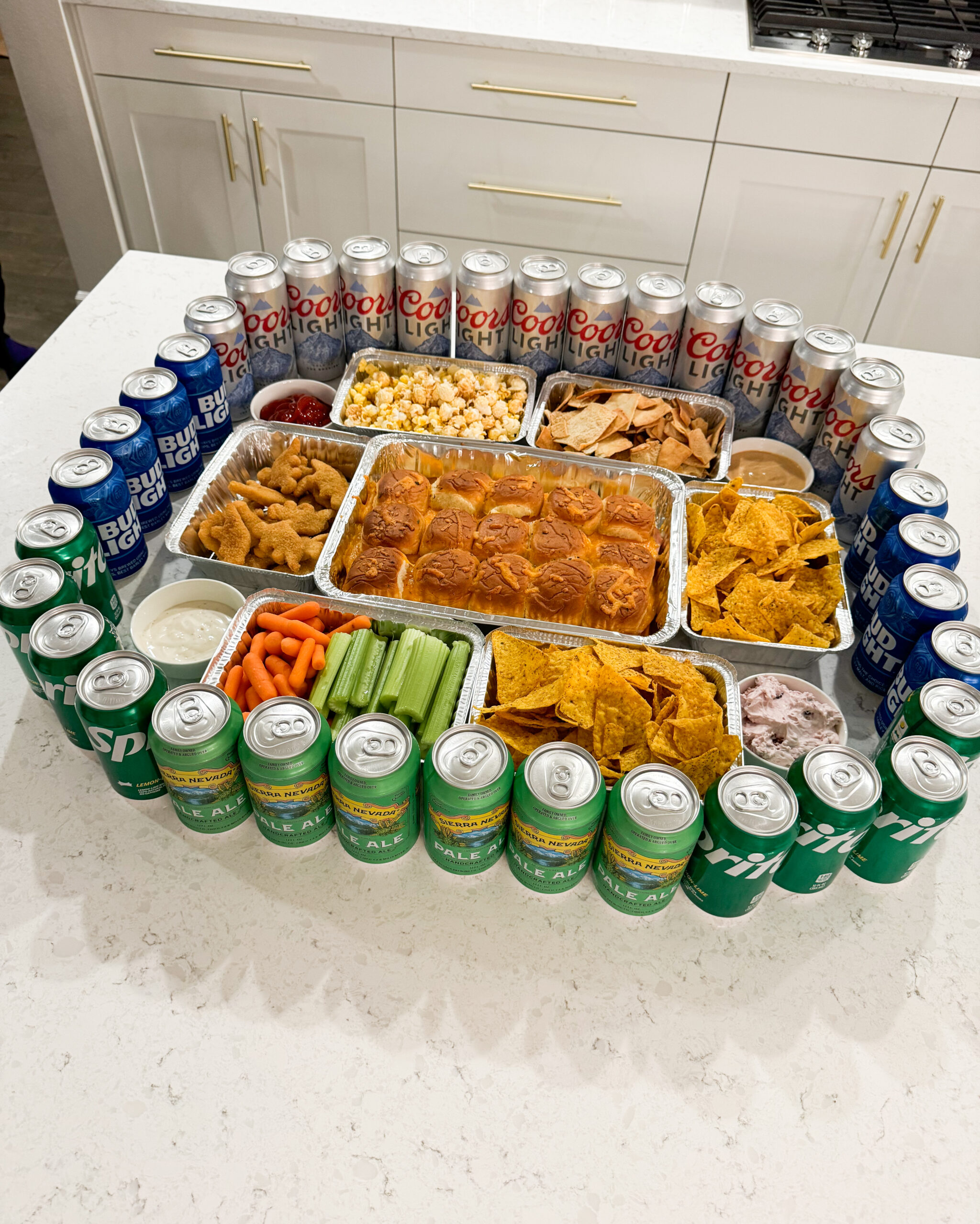 The Easiest DIY Snack Stadium without Foam Board! | Just A Tina Bit